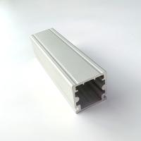 China Custom Extruded 25x25mm 6063-T5 Industrial Square Aluminum Profile Mill Finish Structural Extrusion for sale