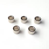China Custom Brass H59 Knurled Press Fit Bushing Smooth Bore Threadless Locating Insert with Nickel Plating for sale