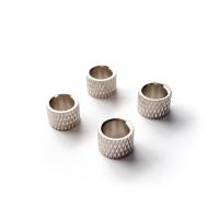China Custom Brass H59 Knurled Press Fit Bushing Smooth Bore Threadless Locating Insert with Nickel Plating for sale