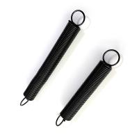 China Custom Black Oxide Closed Loop Tension Spring Industrial Extension Spring with Hooks for sale