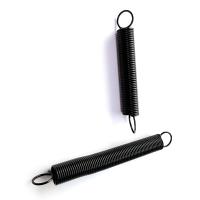 China Custom Black Oxide Closed Loop Tension Spring Industrial Extension Spring with Hooks for sale