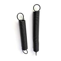 China Custom Black Oxide Closed Loop Tension Spring Industrial Extension Spring with Hooks for sale