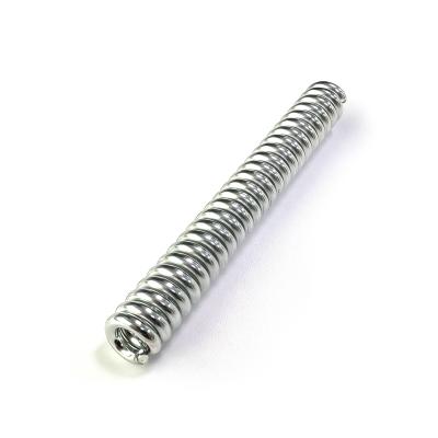 China 304 Stainless Steel Precision Cylindrical Compression Coil Spring Mirror Electropolished Flat End Compression Spring for sale