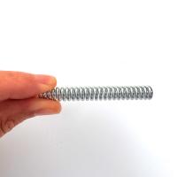 China 304 Stainless Steel Precision Cylindrical Compression Coil Spring Mirror Electropolished Flat End Compression Spring for sale