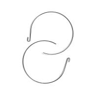 China Custom SUS304 Wire Form Ear Hook Spring CNC 2D Wire Bending Bluetooth Headset Metal Ear Support for sale