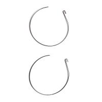China Custom SUS304 Wire Form Ear Hook Spring CNC 2D Wire Bending Bluetooth Headset Metal Ear Support for sale
