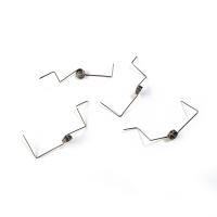 China Custom Shaped Torsion Spring 304 Double Arm Clip Torsion Spring Appliance Lid Hinge Torsion Spring for sale