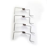 China Custom Shaped Torsion Spring 304 Double Arm Clip Torsion Spring Appliance Lid Hinge Torsion Spring for sale