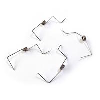 China Custom Shaped Torsion Spring 304 Double Arm Clip Torsion Spring Appliance Lid Hinge Torsion Spring for sale