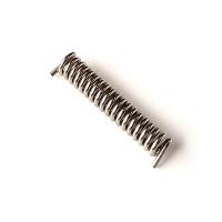 China Mini Center Coil Torsion Spring SUS304 Short Dual Straight Insert Legs Small Clip Return Torsion Spring for sale