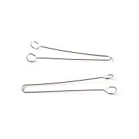 China SUS304 Wire Form Double Loop Pin Double Wire Closed Loop Hanging Clip CNC Precision Wire Form Spring for sale