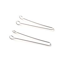 China SUS304 Wire Form Double Loop Pin Double Wire Closed Loop Hanging Clip CNC Precision Wire Form Spring for sale