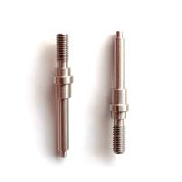 China SUS304 Stepped Guide Pin Threaded Locating Pin Swiss CNC Machining Plunger Precision Fixture Positioning Shaft for sale