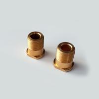 China H59 Brass Male Thread Reducing Adapter CNC Turning Threaded Stud Precision Machined Pipe Connector Coupling Fitting for sale