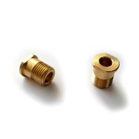 China H59 Brass Male Thread Reducing Adapter CNC Turning Threaded Stud Precision Machined Pipe Connector Coupling Fitting for sale