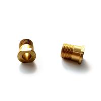China H59 Brass Male Thread Reducing Adapter CNC Turning Threaded Stud Precision Machined Pipe Connector Coupling Fitting for sale