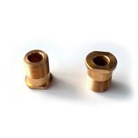 China H59 Brass Male Thread Reducing Adapter CNC Turning Threaded Stud Precision Machined Pipe Connector Coupling Fitting for sale