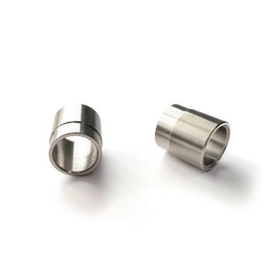 China SUS304 Positioning Sleeve CNC Turning Stepped Sleeve Precision Cylindrical Bushing Machinery Spacer Sleeve for sale