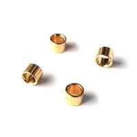 China CNC Turning H59 Brass Straight Bore Bushing Thin Wall Precision Brass Sleeve Unthreaded Spacer Locating Tube for sale