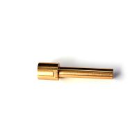 China Stepped Hollow H62 Brass Conductive Terminal Electrical Insert Connector Fitting with Internal Thread & Flat Clamping Lugs for sale