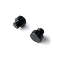 China CNC Turning Stepped 6061 Aluminum Stud Black Anodized Locating Pin Precision Fixture Positioning Limit Post Manufacturer for sale