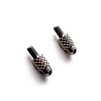 China SUS304 Knurled Round Head Locating Screw CNC Turning Precision Fixture Positioning Stud & Adjustment Pin for sale