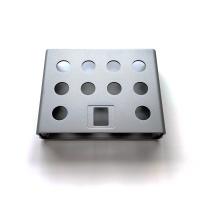 China 6063 Aluminum Electronic Enclosure CNC Machined Amplifier Instrument Housing Grey Anodized Circuit Board Shell for sale
