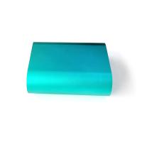China Extruded Oval Aluminum Enclosure Hollow Elliptical Electronic Shell with Lake Green Matte Sandblasted Anodization for sale