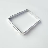 China Custom 6063-T5 CNC Machined Aluminum Middle Frame Portable Smart Terminal Border Audio Device Enclosure Frame for sale