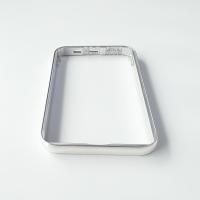 China Custom 6063-T5 CNC Machined Aluminum Middle Frame Portable Smart Terminal Border Audio Device Enclosure Frame for sale