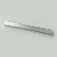 China Custom Aluminum LED Light Housing Matte Natural Anodized LED Channel Linear Light Strip Heat Sink Enclosure for sale