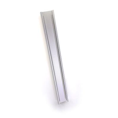 China Custom Aluminum LED Light Housing Matte Natural Anodized LED Channel Linear Light Strip Heat Sink Enclosure for sale
