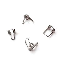 China Custom SUS304 Double Torsion Spring Small LED Light Retaining Clip Spring With Dual Torque Arms OEM Manufacturer for sale