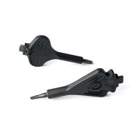 China Custom Key Shaped Dual Head Red Dot Sight Windage Elevation Adjustment Key T10 Torx Optic Screwdrive Tool Manufacturer for sale