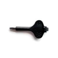 China Custom Key Shaped Dual Head Red Dot Sight Windage Elevation Adjustment Key T10 Torx Optic Screwdrive Tool Manufacturer for sale