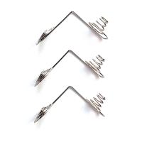 China Custom Dual Coil Stainless Steel Battery Conductive Contact Spring Wire Forming Electronic Spring Manufacturer for sale