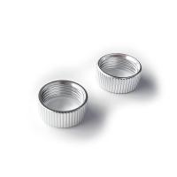 China Custom CNC Turned 6061 Knurled Internal Thread Lock Ring Aluminum Thread Nut Ring for Precision Equipment for sale