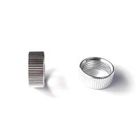 China Custom CNC Turned 6061 Knurled Internal Thread Lock Ring Aluminum Thread Nut Ring for Precision Equipment for sale