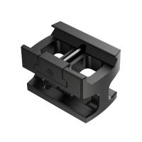 China CNC Machined 407K Picatinny Riser Mount 6061 Aluminum Black Anodized Red Dot Optic Riser Mount Custom OEM Manufacturer for sale