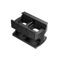 China CNC Machined Doctor Vortex Venom Picatinny Mount 6061 Aluminum Black Anodized Red Dot Optic Riser Manufacturer for sale