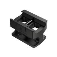 China Custom RMSc Riser Mount CNC Machined 6061 Aluminum RMSc Picatinny Red Dot Mount Black Anodized for Optic Installation for sale