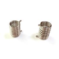 China Custom Double Leg Torsion Spring Environmental Lead-Free Bright Nickel Plated Torsion Spring OEM for Appliance Hinge for sale