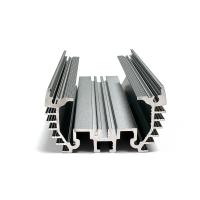 China Custom 6063-T5 Extruded Aluminum Heat Sink Enclosure Grey Anodized Industrial Power Supply Aluminum Profile for sale