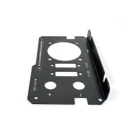 China Custom Powder Coated Aluminum Mounting Plate CNC Laser Cut Inverter Support Bracket for Power Controller Equipment for sale