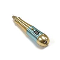 China Swiss Machined Aluminum Digital Display Derma Pen Housing CNC Milled Micro Needling Pen Shell MTS Mesotherapy Beauty Pen Handle Casing for sale