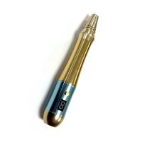 China Swiss Machined Aluminum Digital Display Derma Pen Housing CNC Milled Micro Needling Pen Shell MTS Mesotherapy Beauty Pen Handle Casing for sale