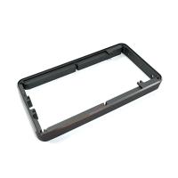China Custom 6061-T6 Aluminum Display Bezel Frame Matte Black Anodized HMI Touch Screen Instrument Panel Frame for sale