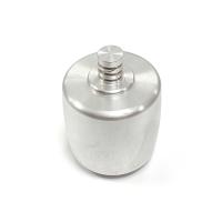 China Custom CNC Turned Cylindrical Stainless Steel Counterweight Threaded Balance Weight OEM Equipment Counterweight for sale