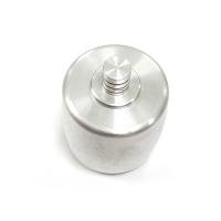 China Custom CNC Turned Cylindrical Stainless Steel Counterweight Threaded Balance Weight OEM Equipment Counterweight for sale