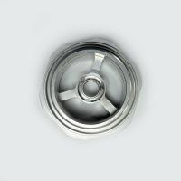China Custom CNC Turn-Mill Hexagonal 316 Stainless Steel Threaded Instrument End Cap Tri-Spoke Hollow Threaded Housing for sale